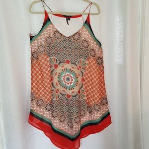 Heart Soul | Dresses | Beautiful Print Scarf Boho Dress | Poshmark